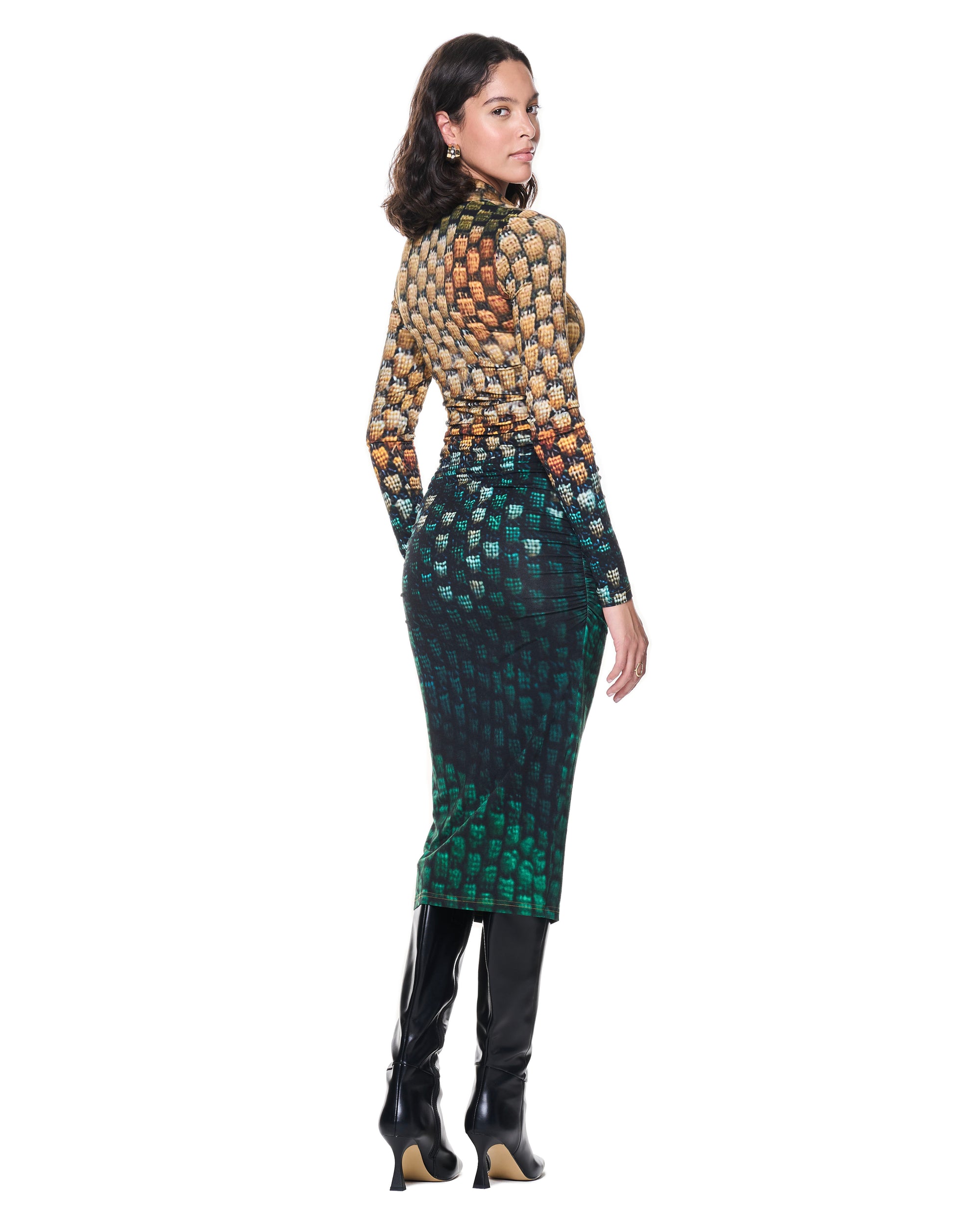 Natalie Dress | Jewel Knit – THE KIT.