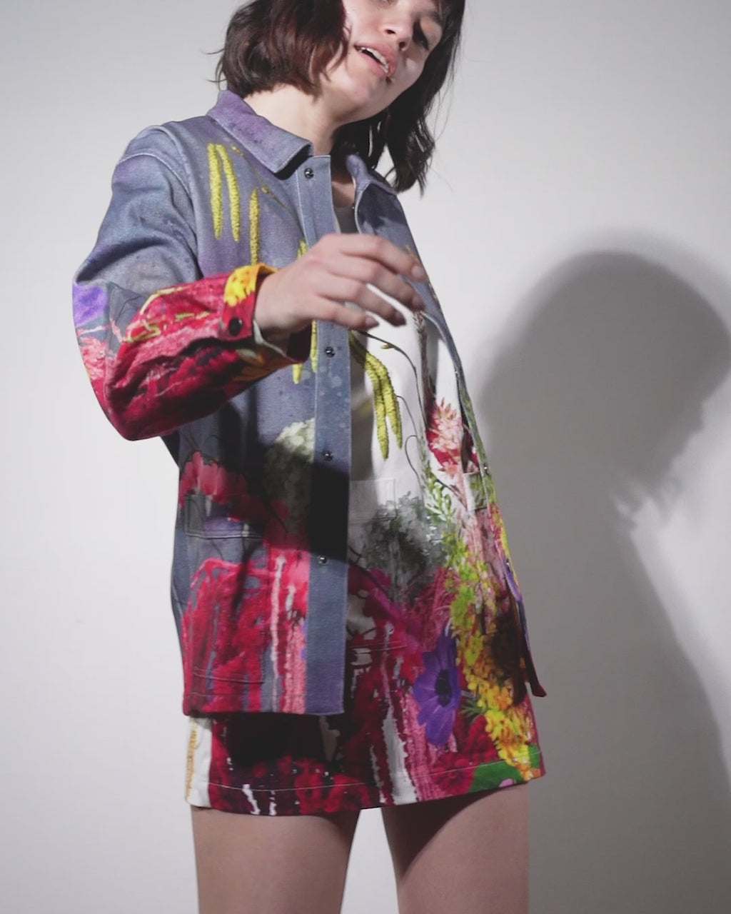 Painter's Jacket | Wild Bouquet | thekitnyc – THE KIT.