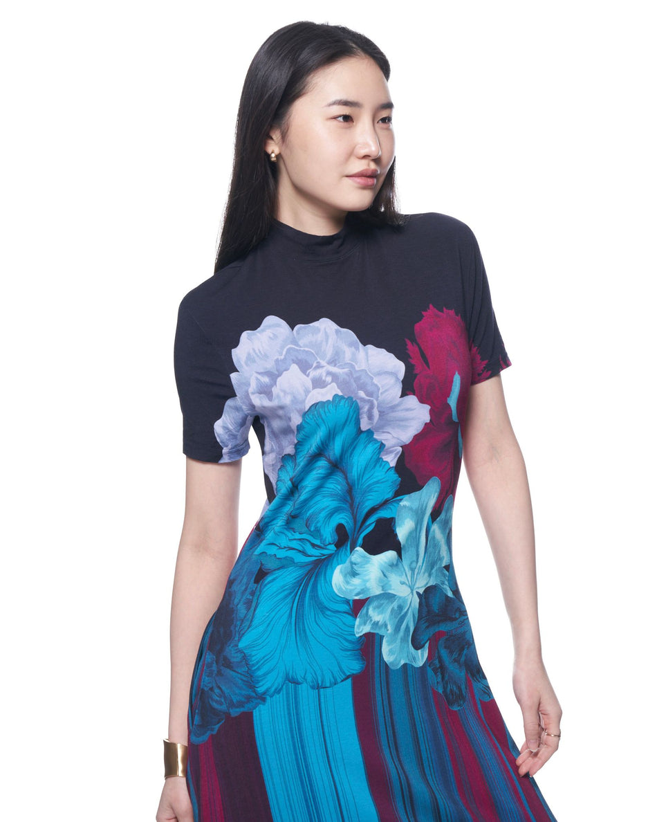 Lola Dress | Ocean Iris | thekitnyc – THE KIT.